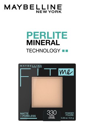 Matte Powder: Maybelline Fit Me Matte + Poreless Pressed Powder