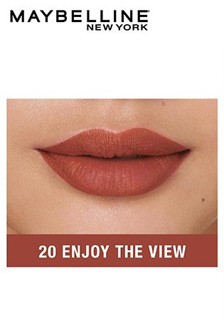 maybelline lipstick enjoy the view